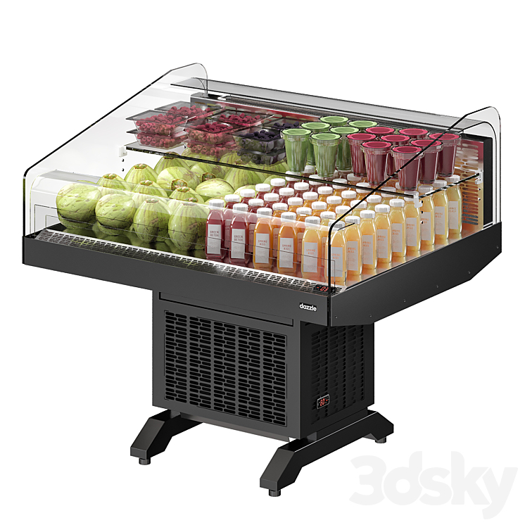 Vega fridge 4 - Shop - 3D model