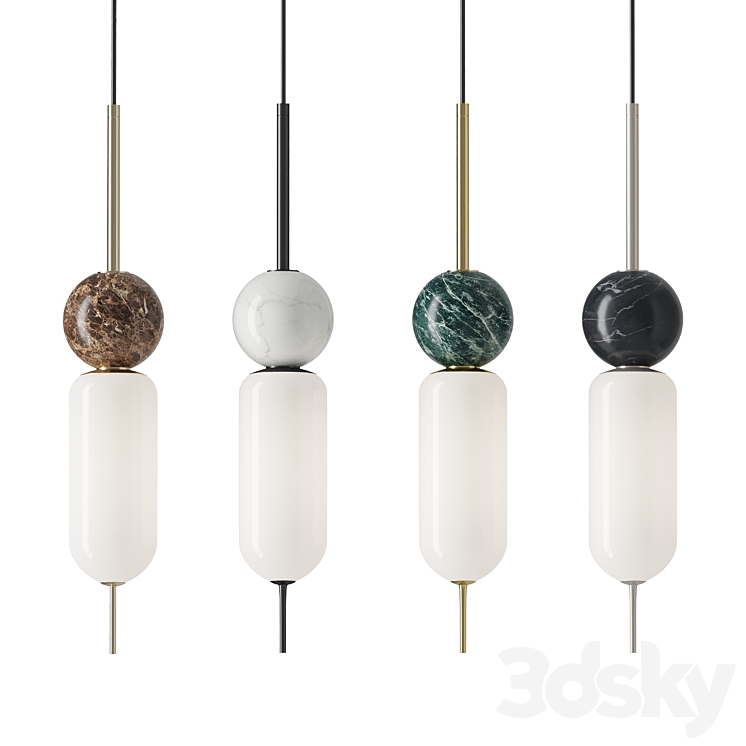Anet by Aromas - Pendant light - 3D model