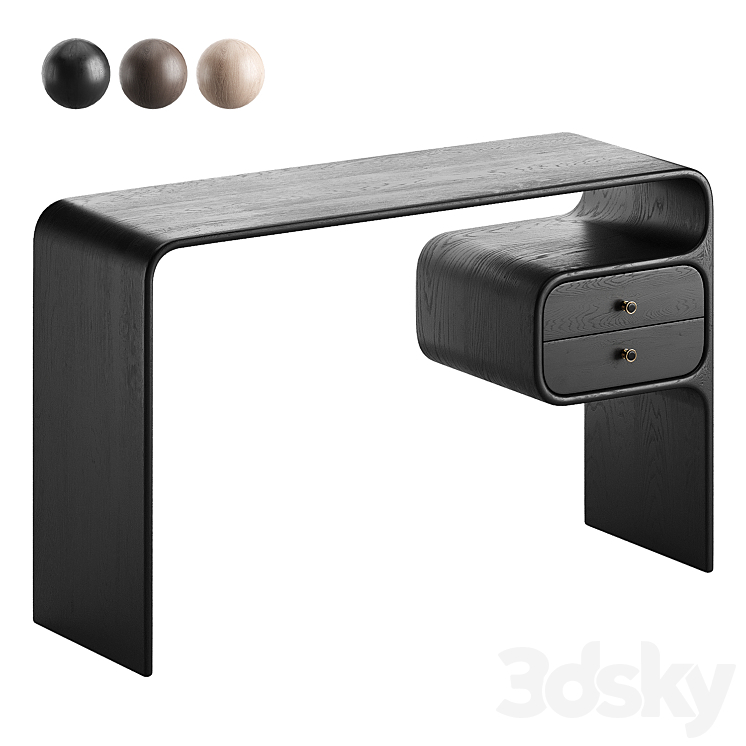 Gossamer desk by Objects & Ideas - Office furniture - 3D model
