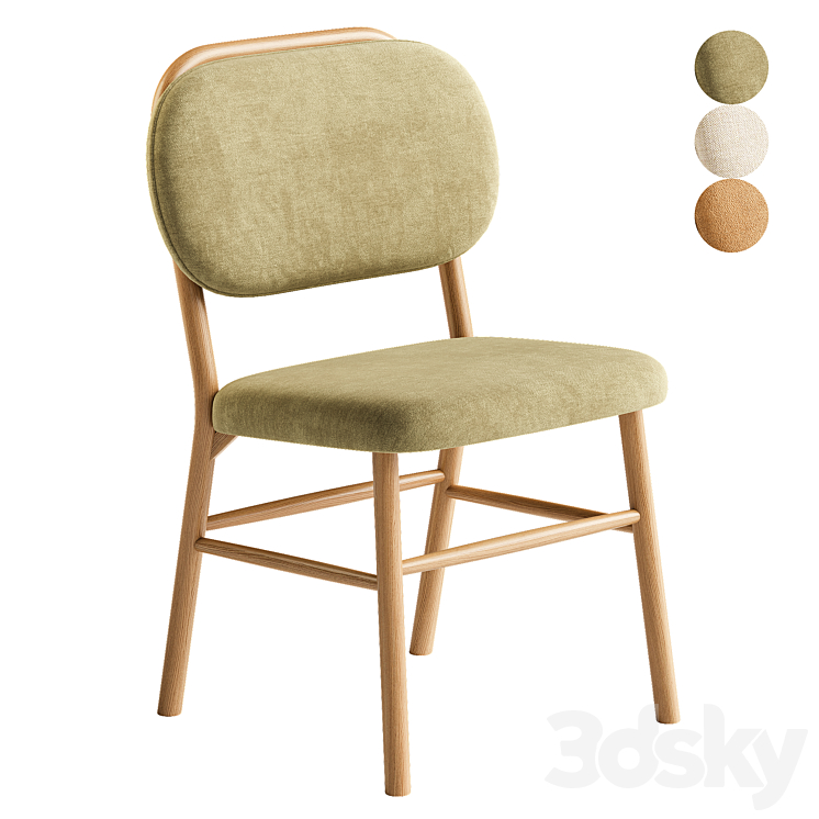 Helda Chair by kavehome - Chair - 3D model
