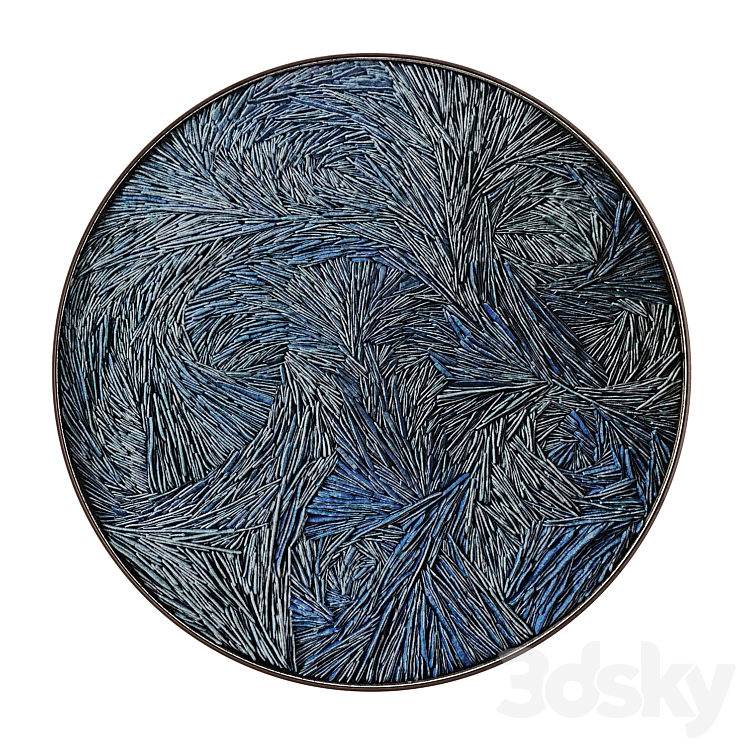 fenellaelms Two-tone Line Flow - Frame - 3D model