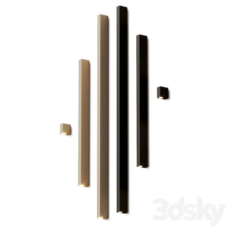 Vibia Offset 1770 Wall Lamp - Wall light - 3D model