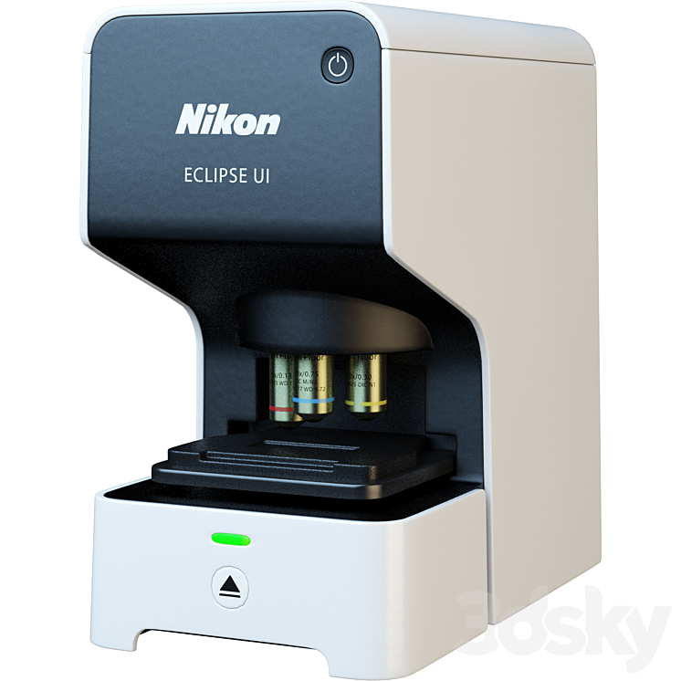 Nikon Eclipse UI Microscope - Miscellaneous - 3D model