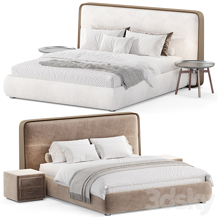 Giorgetti Frame bed - Bed - 3D model