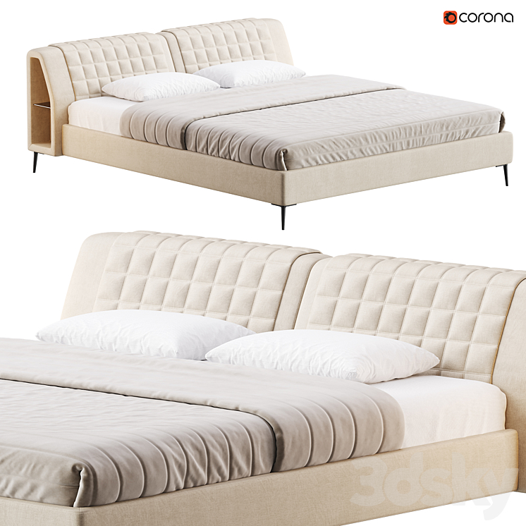 Delavega Bed K28 - Bed - 3D model