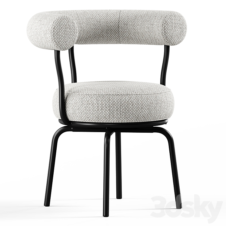NV Gallery - LYNN, Rotating office chair - Chair - 3D model