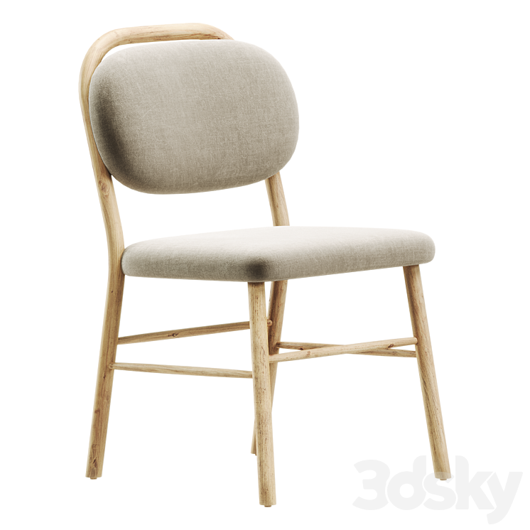 Helda Armchair - Chair - 3D model