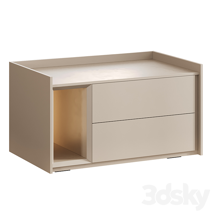 SLY Bedside Table No3 by Novamobili - Sideboard & Chest of drawer - 3D ...