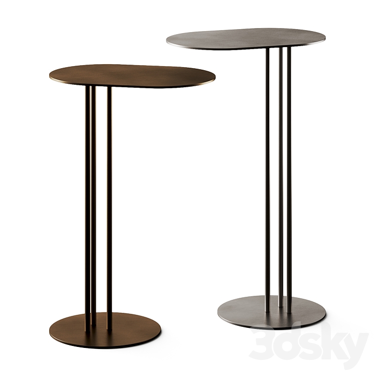 Reflex Luna Side Tables - Table - 3D model