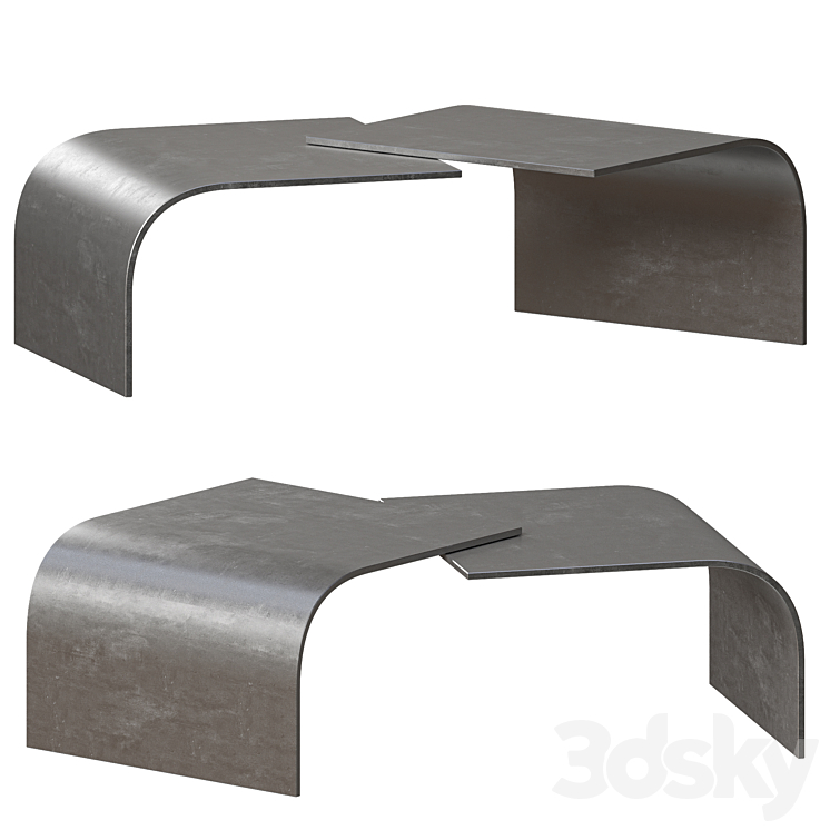 Wals Coffee Table - Table - 3D model