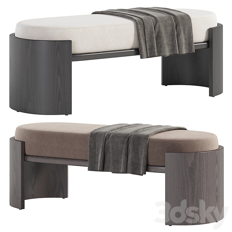 HUG Bench By PARLA - Other soft seating - 3D model