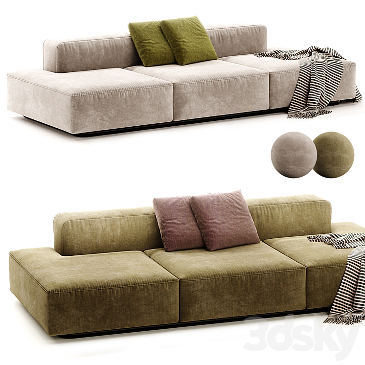 Sofa Margo - Sofa - 3D model