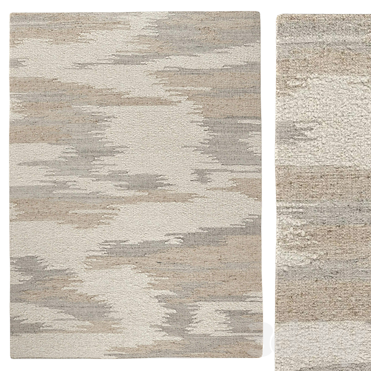 Bowyn Rug - Carpets - 3D model