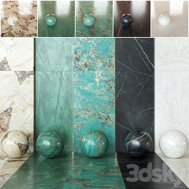 9 in 1 Porcelain Tile Set - Atlas Concorde Marvel Gala - High-End ...