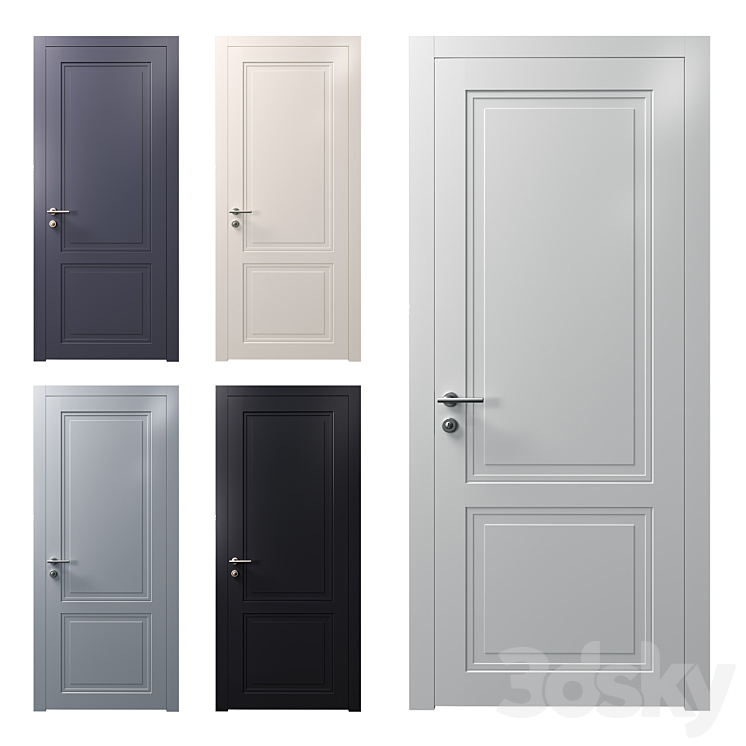 Dinastia Neo Classic - Doors - 3D model