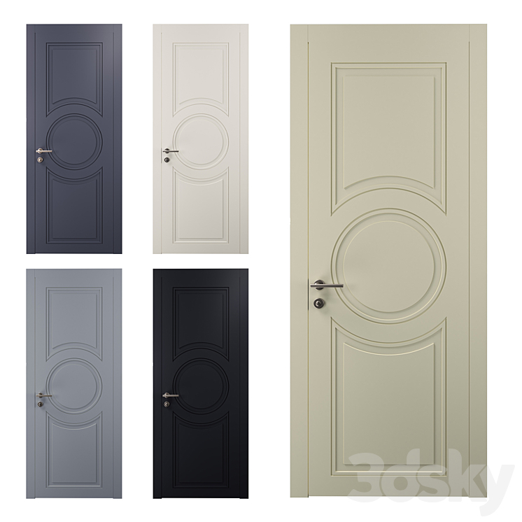 Ravenna Neo Classic - Doors - 3D model