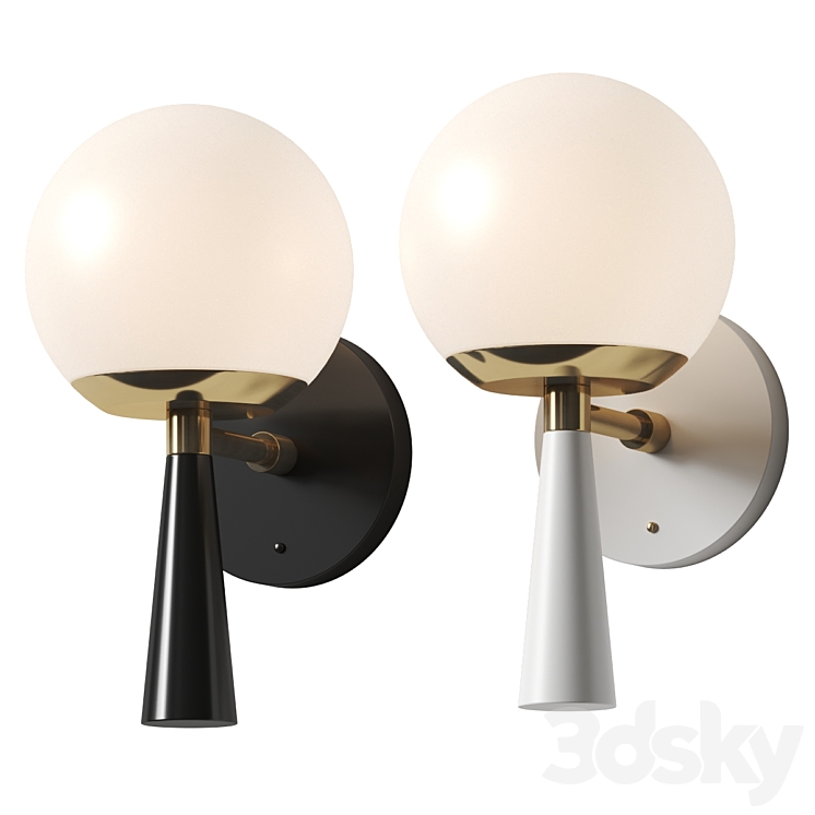 Cedar and Moss - Audrey - Wall light - 3D model