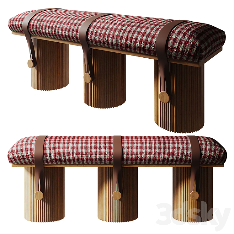 Fendi Bench - Other soft seating - 3D model