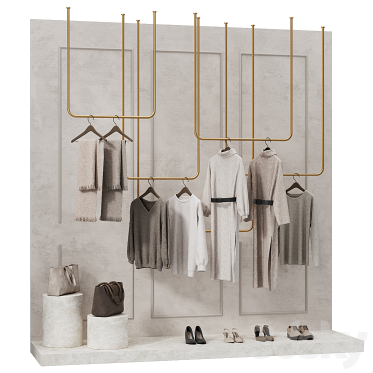 Showcase \ Clothing store 008 - Shop - 3D model