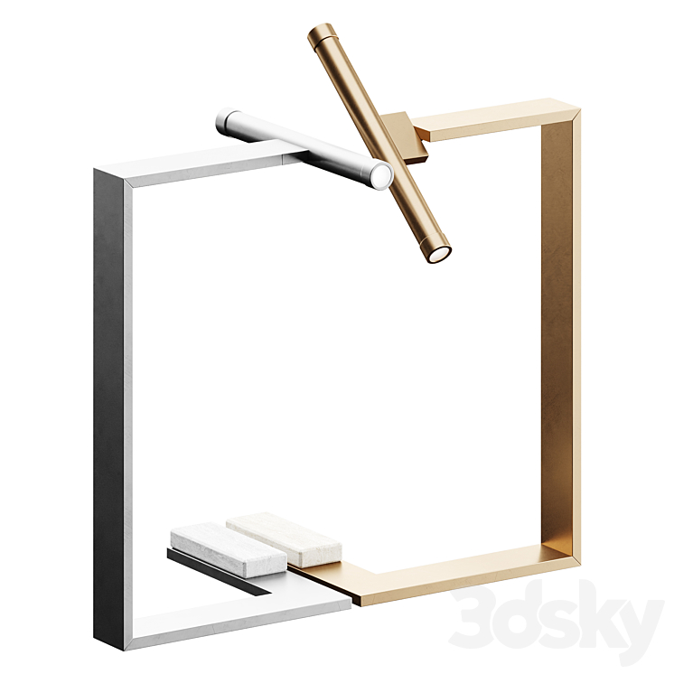 Henge FLAT | Table lamp - Table lamp - 3D model