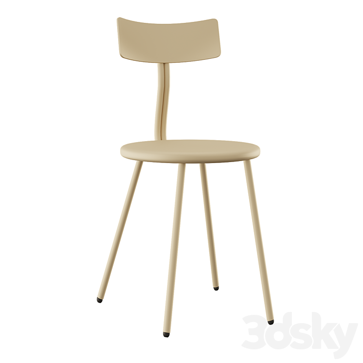 Isotta Chair Hiro by Tommaso Caldera - Chair - 3D model