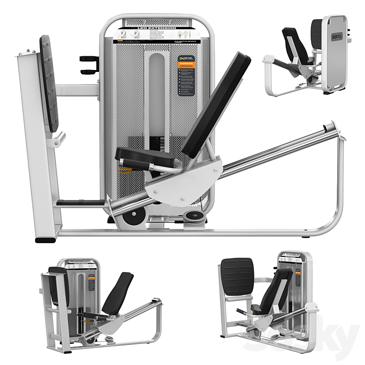 Exercise machine DHZ Fitness E7003 LEG PRESS - Sports - 3D model