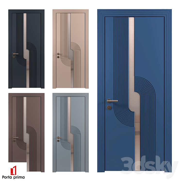 Cascato Moderno I Porta Prima - Doors - 3D model