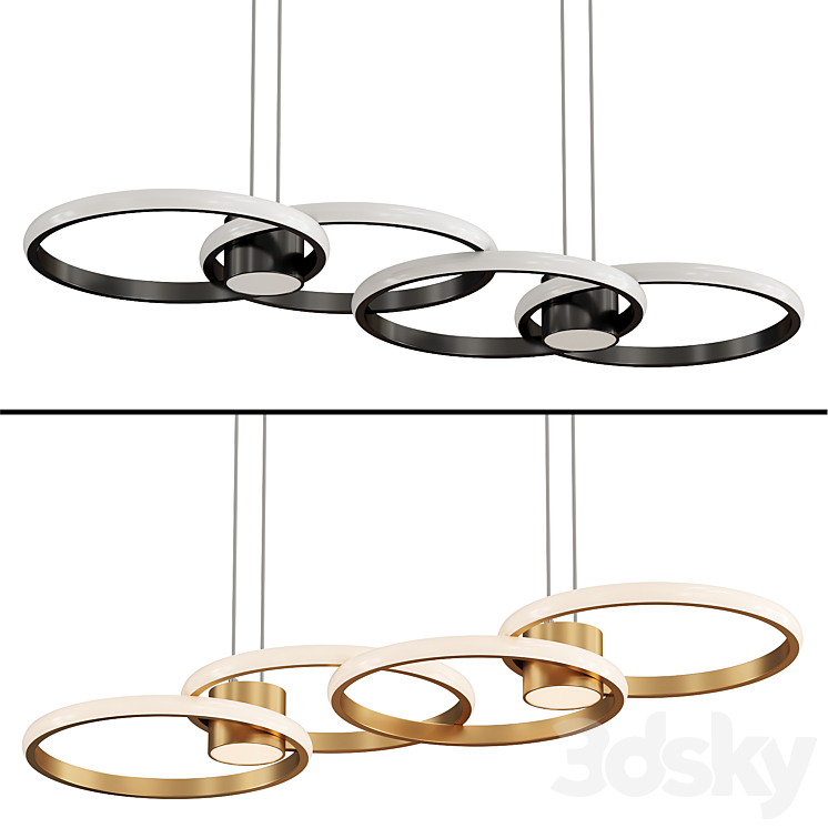 Kirthana 4 - Pendant light - 3D model