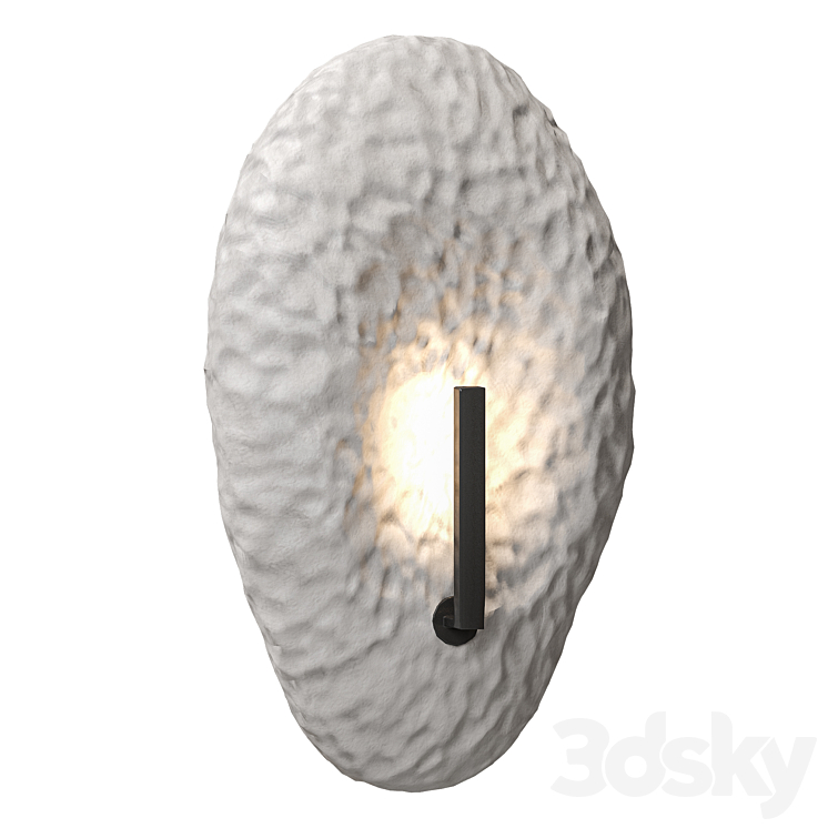 Stahl Band Wall of Light - Wall light - 3D model