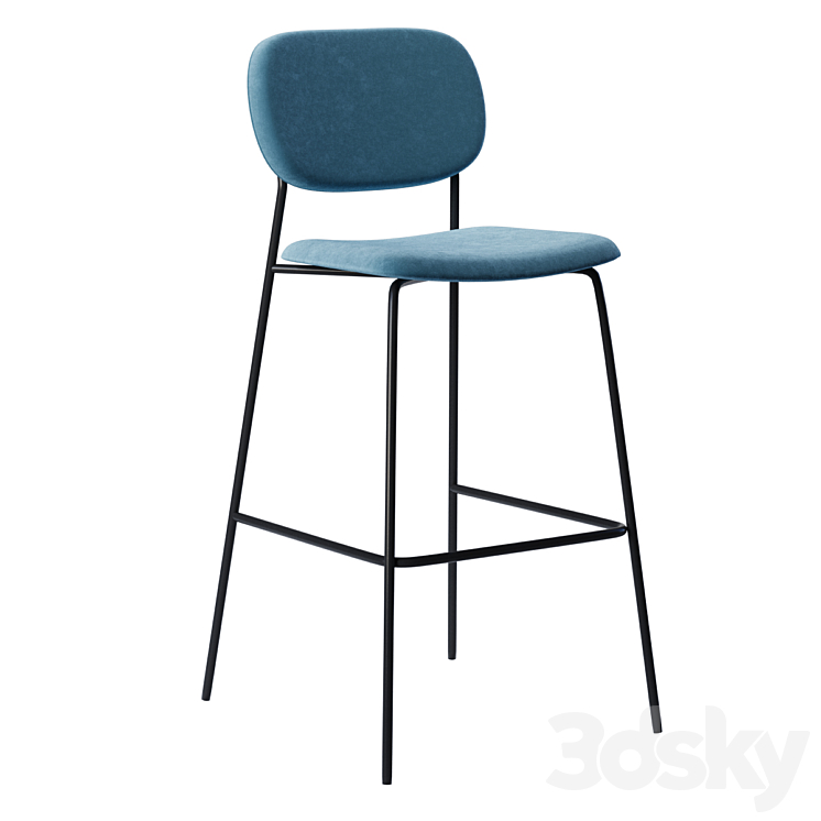 OM Bar stool Benson - Chair - 3D model