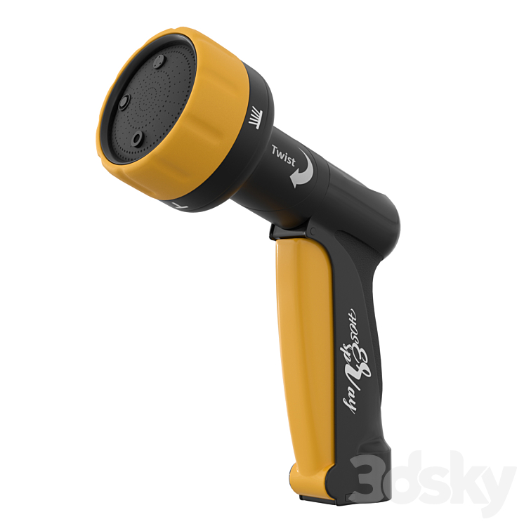 Garden Hose Nozzle - Miscellaneous - 3D model