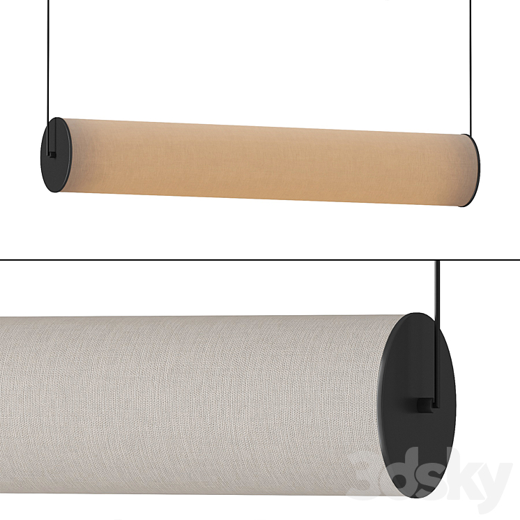 Nooi pendant by Aromas A - Pendant light - 3D model