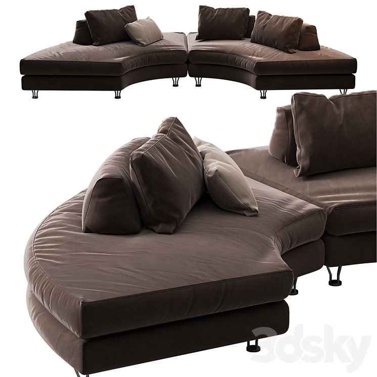Fly Dema Sofa - Sofa - 3D model