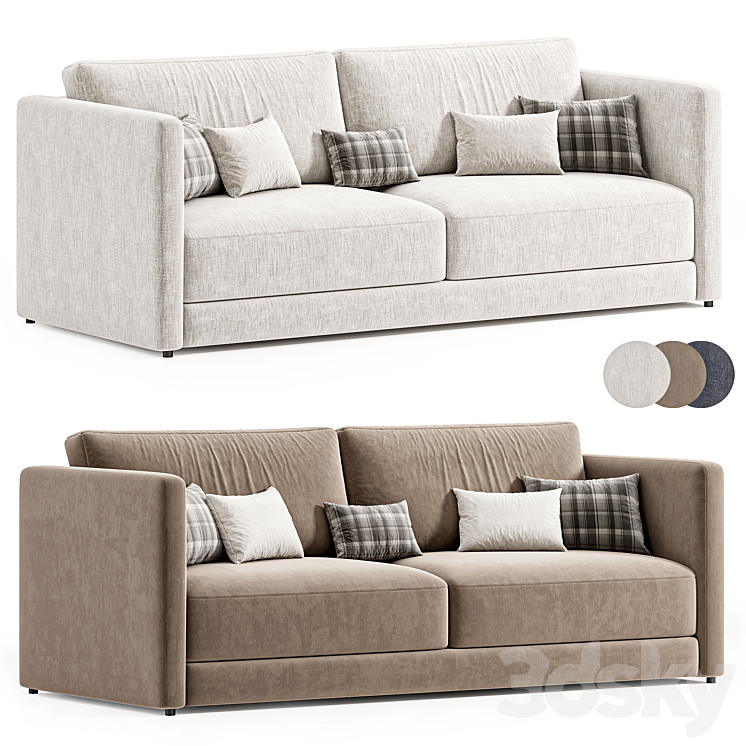 Astra sofa - Sofa - 3D model