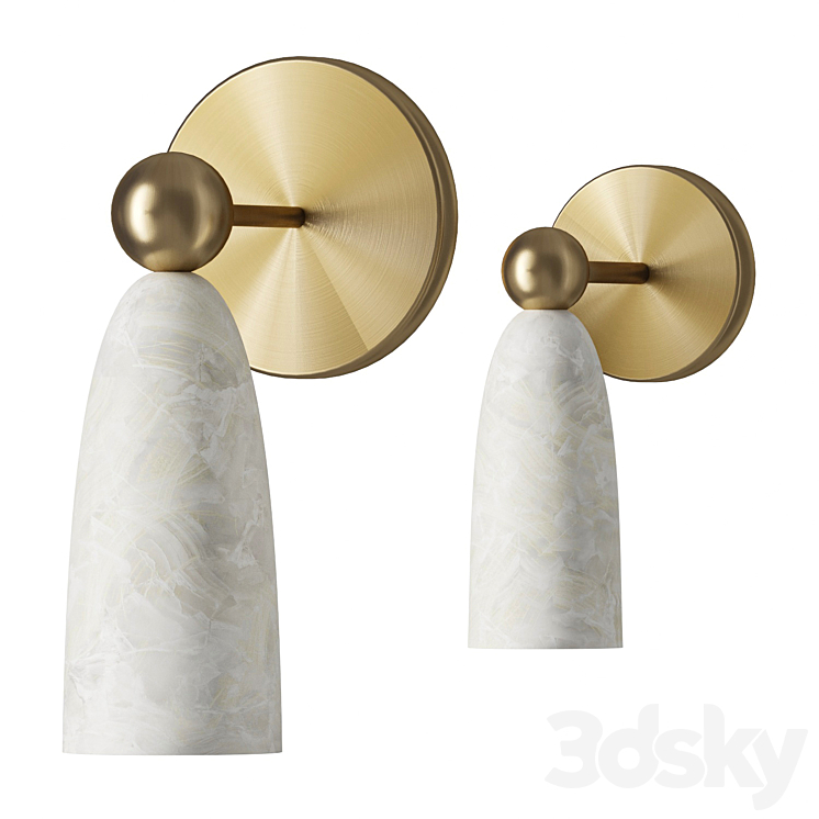Figure Wall Single - Wall light - 3D model
