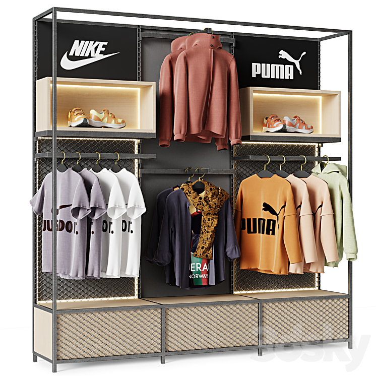 Clothes Store 35 - Shop - 3D model