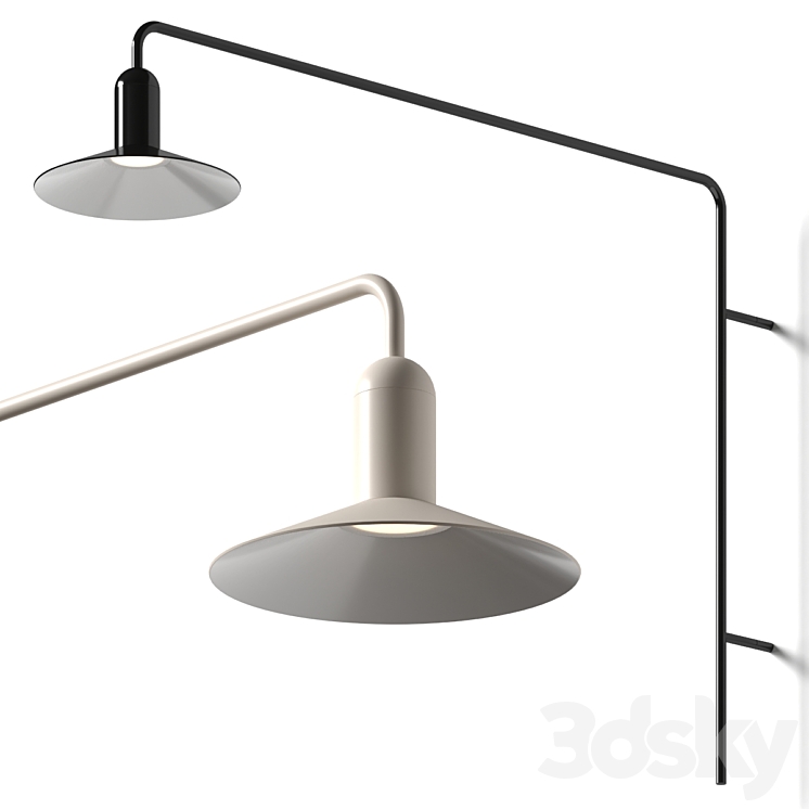 Aerial - BoConcept - Wall light - 3D model