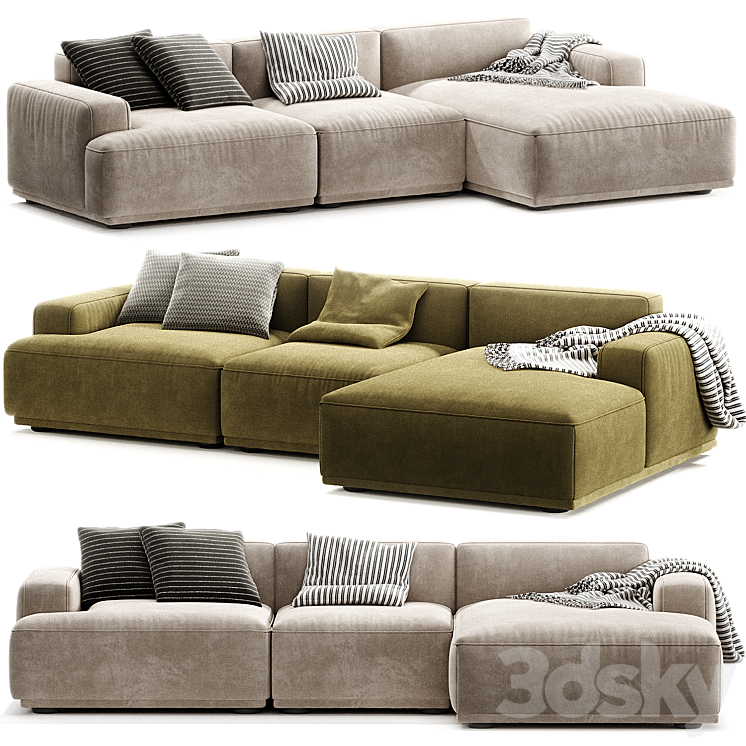 Connect Soft Modular Sofa - Sofa - 3D model