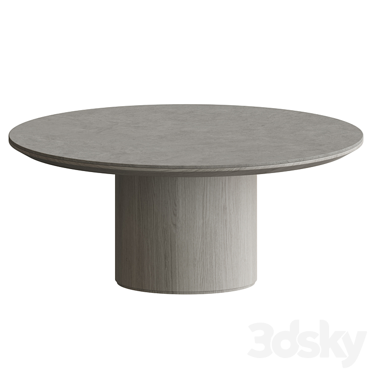 Neutron Circle Coffee Table - Table - 3D model