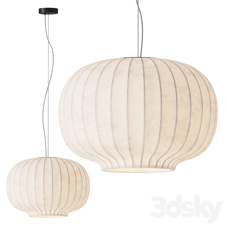 Vipp 586 Paper Pendant - Pendant light - 3D model
