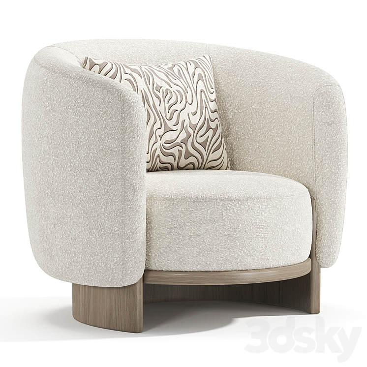 Hug Armchair - Arm chair - 3D model