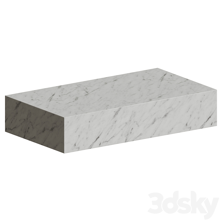 Plinth Grand Table - Table - 3D model