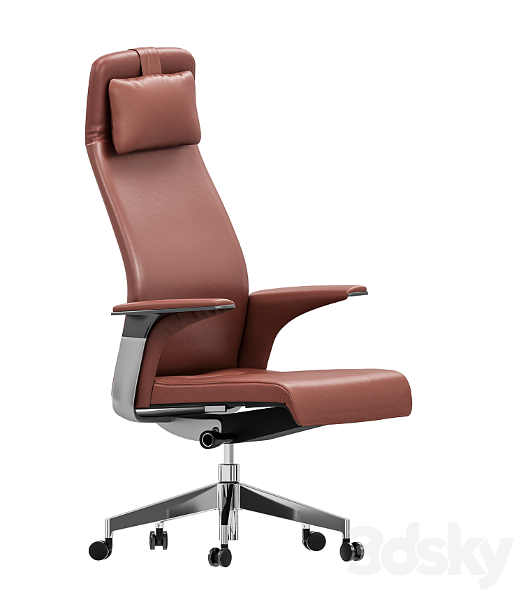 Match HB Chair - Office furniture - 3D model