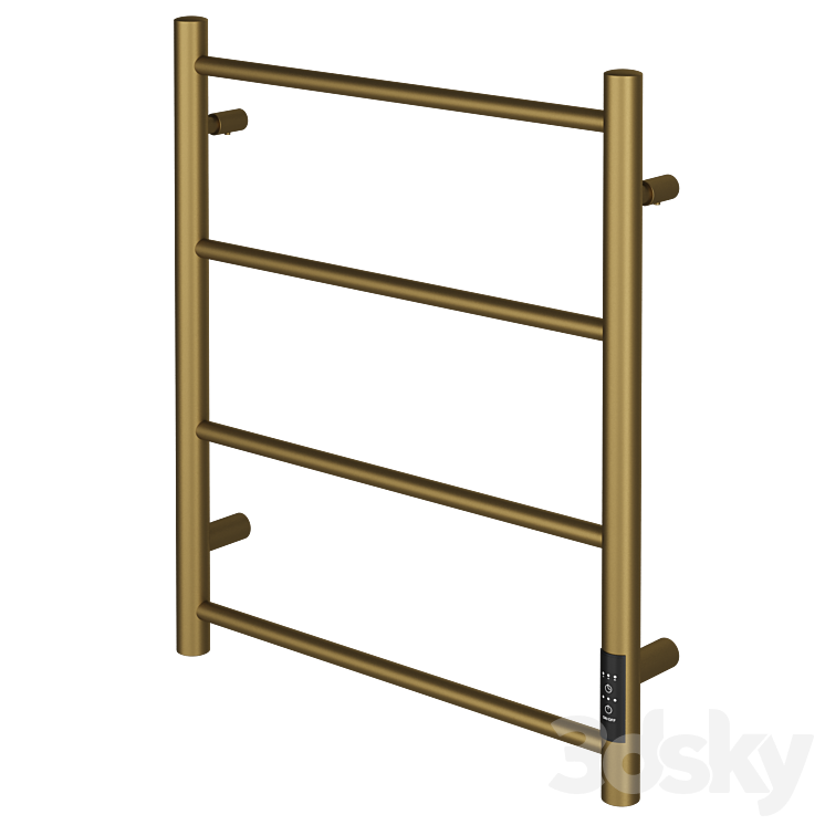 OM Electric heated towel rail EWRIKA Safo, PN 60×50, bronze - Towel ...