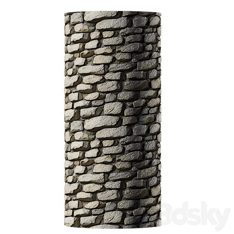 Stonework 01 - Stone - 3D model