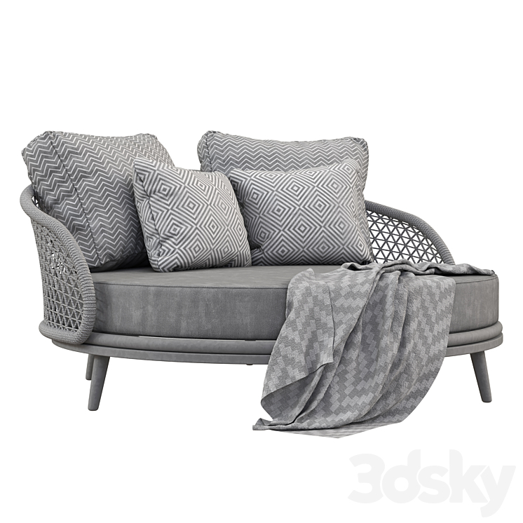 cuddle daybed sunbed - Arm chair - 3D model