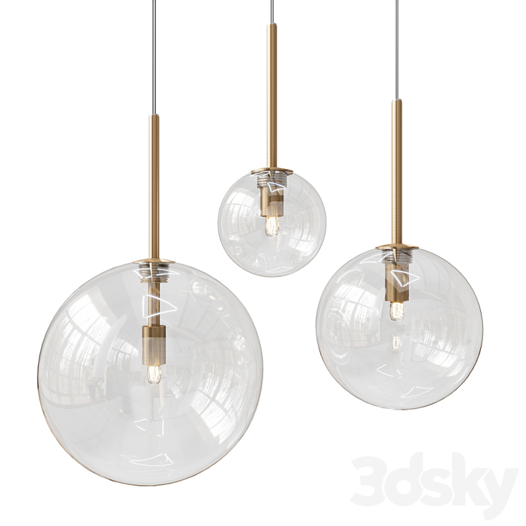 Cameron - Pendant light - 3D model
