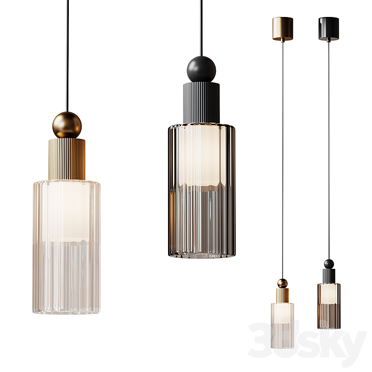 EKKE - Pendant light - 3D model