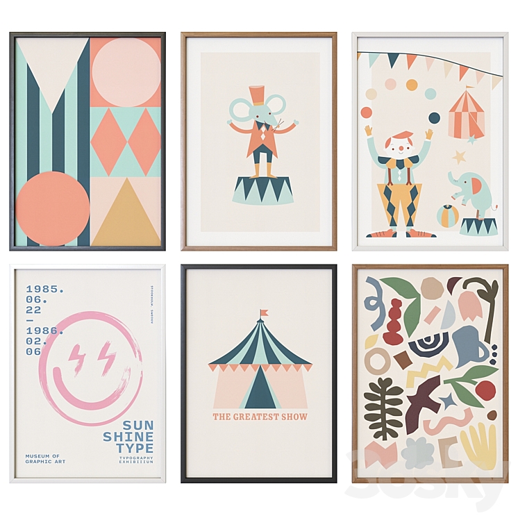 Posters 14 - Frame - 3D model
