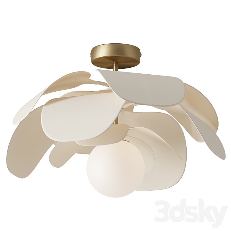 Design Ceiling Lamp Peony - Ceiling lamp - 3D model